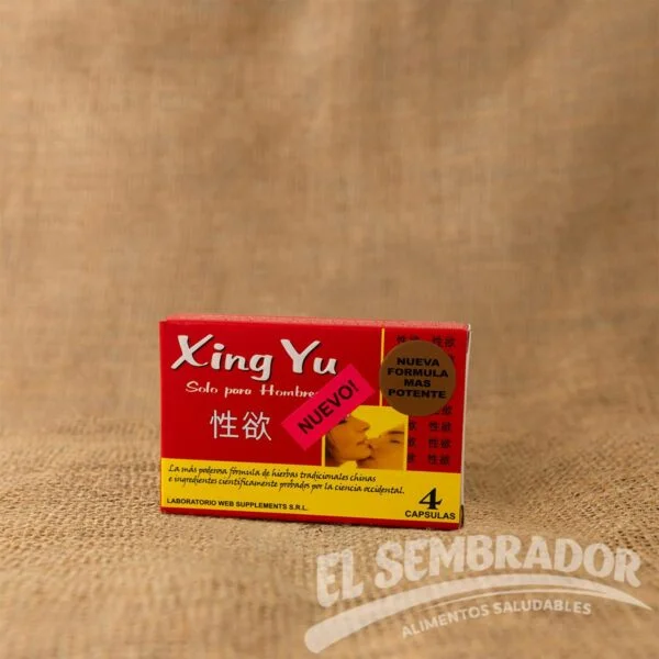 XING YU – SOLO PARA HOMBRES X4 CAPS – El Sembrador